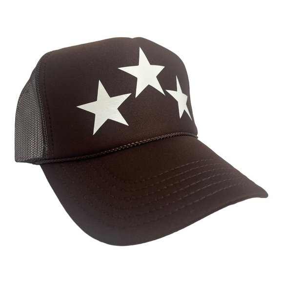 OTTO | Accessories | New Vintage Style Triple Star Three Stars Brown ...